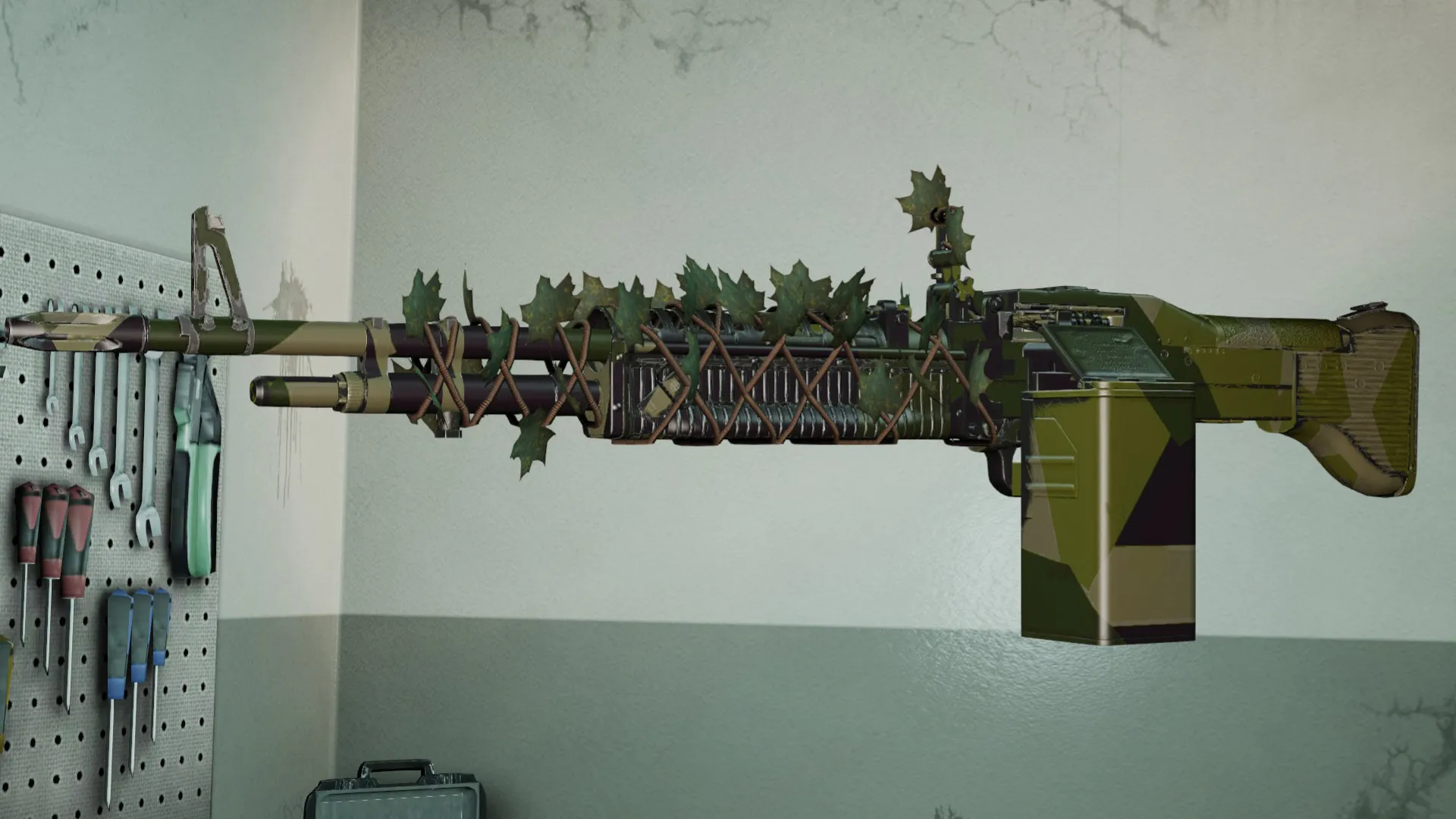 M60 Unpaintable Leafs by Silent Enforcer - PAYDAY 2 Mods | ModWorkshop