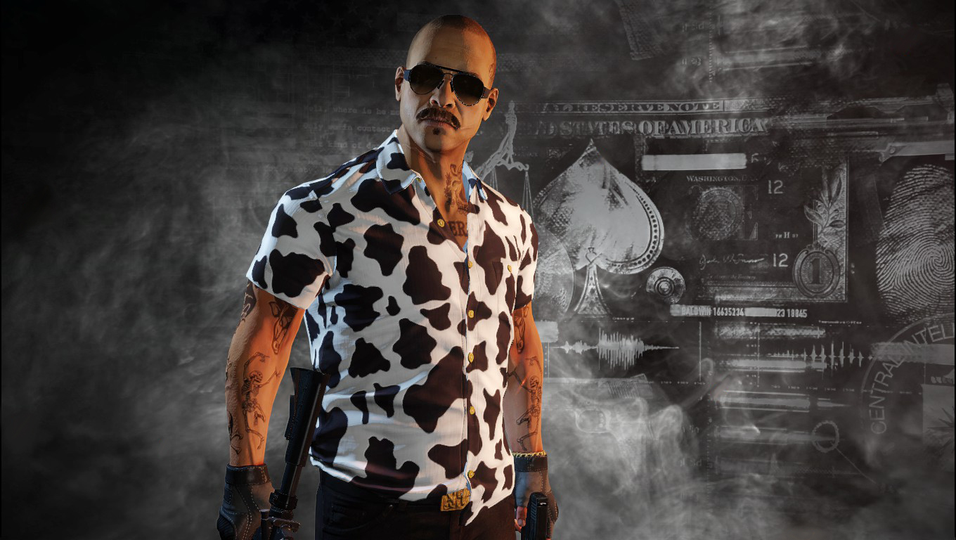 Sangres Cow Bovine Shirt by CVIII - PAYDAY 2 Mods | ModWorkshop