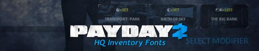 HQ Inventory Fonts - ModWorkshop