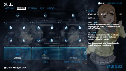 Aqours Skill Tree Backgrounds (Love Live Sunshine) - ModWorkshop