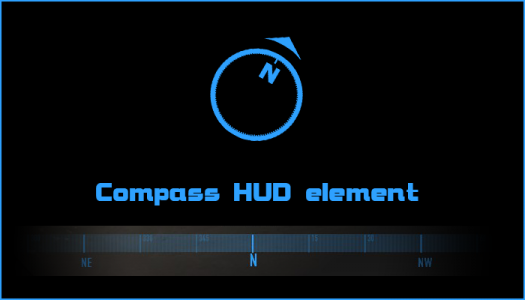 Compass HUD element (KineticHUD standalone) by Offyerrocker - PAYDAY 2 ...