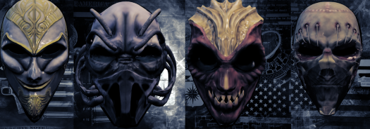 Community Pack 1 Masks by test1 - PAYDAY 2 Mods | ModWorkshop
