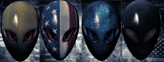 PDTH Alienware Masks by test1 - PAYDAY 2 Mods | ModWorkshop