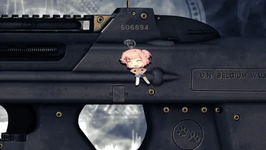 [DDLC] Chibi Natsuki Custom Charms Set - ModWorkshop