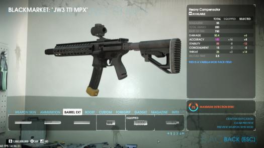John Wick Chapter 3 TTI MPX Markings for Signature SMG - ModWorkshop