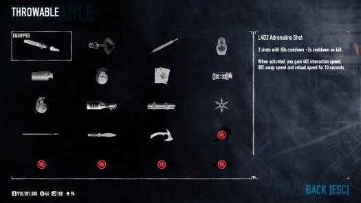 Mx's - The Overhaul - New Perks, Skills, Throwables and Abilities - ModWorkshop