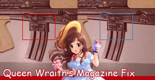 Queen's Wraith Magazine Fix by 「Hinaomi」 - PAYDAY 2 Mods | ModWorkshop