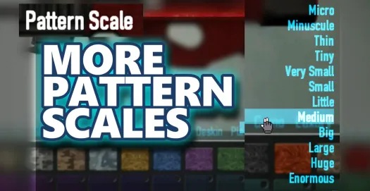 More pattern scales for weapon colors by Cyril DeRoach - PAYDAY 2 Mods ...