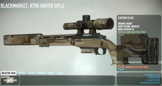 Camo Skin Pack - Custom Weapon Colours - ModWorkshop