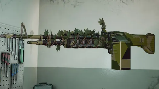 M60 Unpaintable Leafs by Silent Enforcer - PAYDAY 2 Mods | ModWorkshop