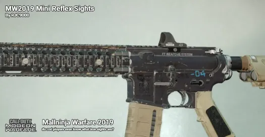 MW2019 Mini Reflex Sights Pack by RJC9000 - PAYDAY 2 Mods | ModWorkshop