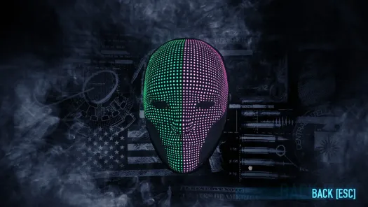 Pink and Green Joy Mask by pringlesfan2002 - PAYDAY 2 Mods | ModWorkshop