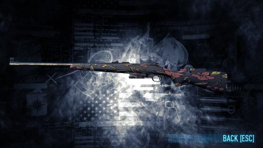 Retro-Floral Universal Weapon Skin - ModWorkshop