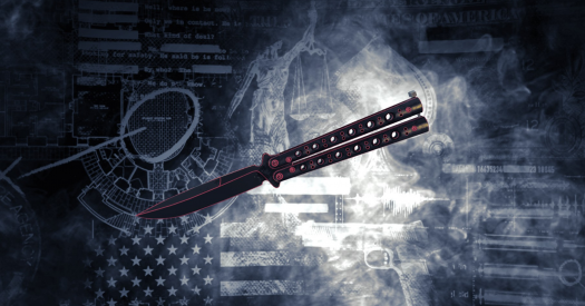 Butterfly Wing Knife | Red Neon - ModWorkshop