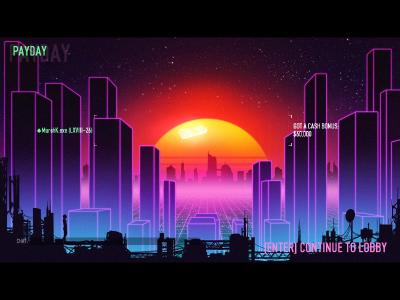 Menu Backgrouds - Synthwave/Retro - ModWorkshop