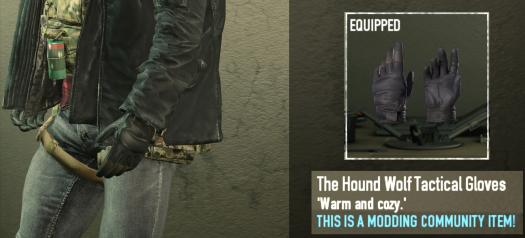 The Hound Wolf Squad Outfit and Gloves - ModWorkshop