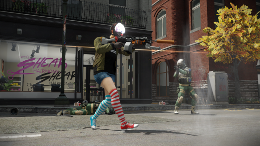 High socks and shorts for Joy - ModWorkshop