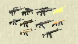 Fortnite - Chapter 2 Assault Rifles (Prop) by NeoLin7812 - Garry's Mod ...