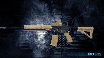 Tan Holosight for M4 - ModWorkshop