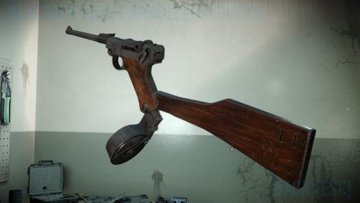 Luger Artillery by Alcat101 - PAYDAY 2 Mods | ModWorkshop