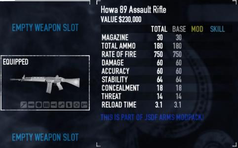 Howa Type 89 & Type 64 Rifle - ModWorkshop