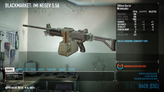 Negev NG-5 - ModWorkshop