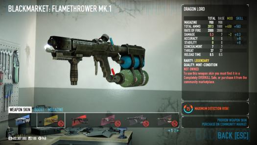 Flamethrower Pilot Light Restoration - ModWorkshop