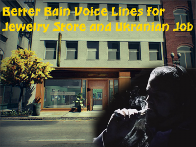 Better Bain Voice Lines for Ukranian Job /Jewelry Store by Dribbleondo ...