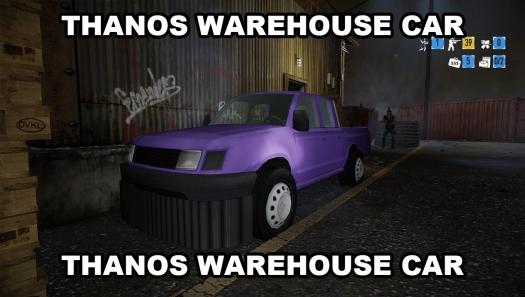 THANOS CAR replaces Pickup Truck - ModWorkshop