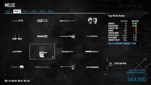 BNHA: Toga Himiko Melee Weapons - ModWorkshop