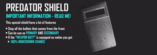 Predator Gun and Shield REBORN - ModWorkshop