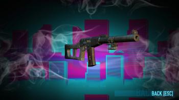 Black Leather AS VAL solid stock - ModWorkshop