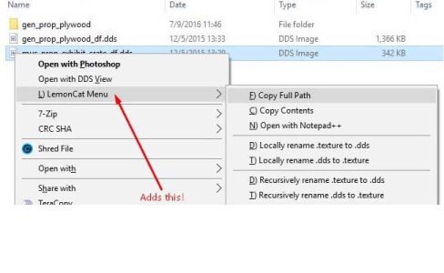 LemonCat Right Click Menu - ModWorkshop