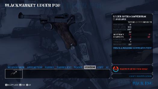 Luger full auto switch attachment - ModWorkshop