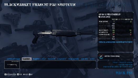Franchi PA8 Short-barrel - ModWorkshop
