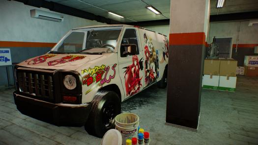 High School DxD Escape Van - Payday 2 - ModWorkshop