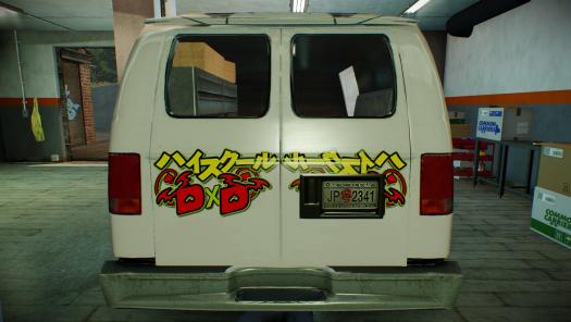 High School DxD Escape Van - Payday 2 - ModWorkshop