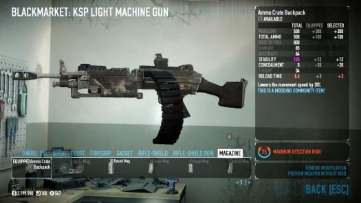 M249 SAW Ammo Backpack - ModWorkshop