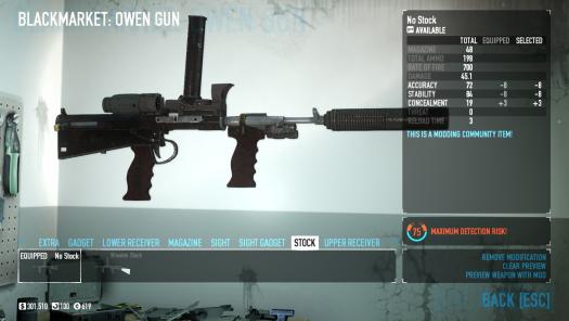 Owen Gun - ModWorkshop