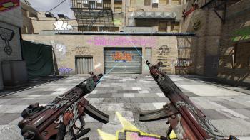 Compact 5 SMG | Blood dragon (Akimbo version) - ModWorkshop