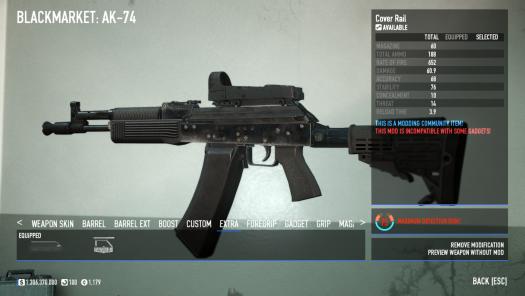 AK Cover Rail - ModWorkshop