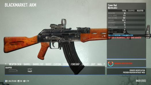 AK Cover Rail - ModWorkshop